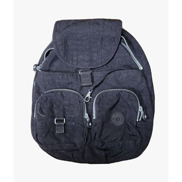Kipling | Bags | Kipling Small Backpack Flap Top Zip Close Multi Pocket ...